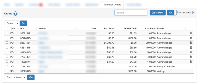 7 Ways Fullbay Can Help With Parts Management | Fullbay
